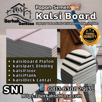 Agen Kalsi Board Pekanbaru Riau Murah - March 2026
